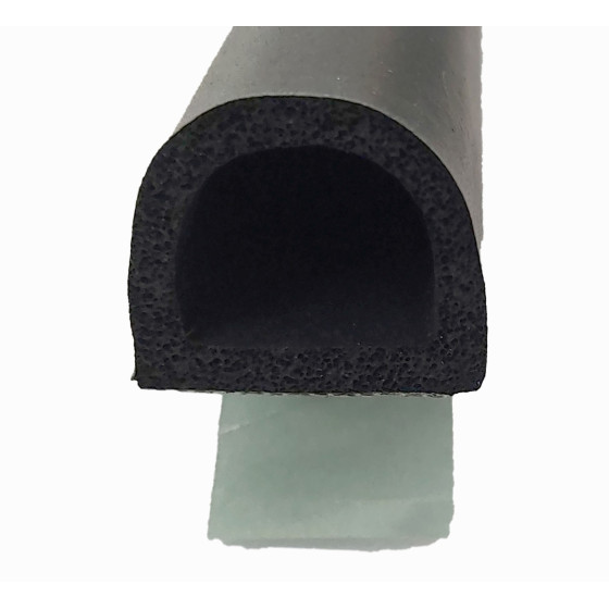 Mosrubber D profiel | Tochtband | Tochtprofiel