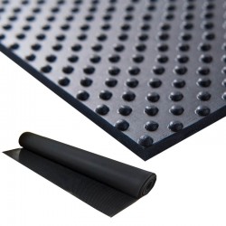 Rubber vloer - Anti slip rubber vloer - antislip rubber op rol
